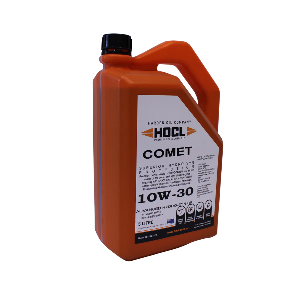 HOCL Comet Prime 10W-30 ACEA A3/B4-21 SN/C4 – Better Oils and ...