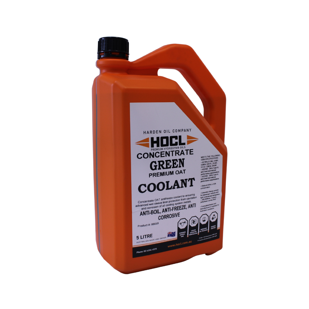 HOCL DuraCool Concentrate Green OAT Coolant – Better Oils and ...