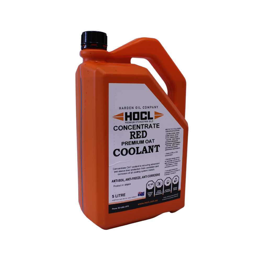 HOCL DuraCool Concentrate Red OAT Coolant – Better Oils and Lubricants ...