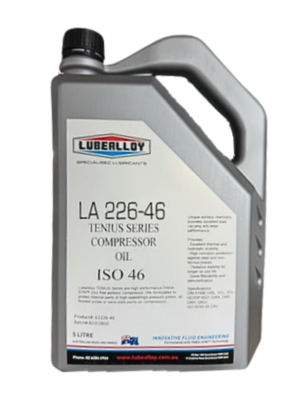 LA 226-46 PARA-SYN Compressor Oil ISO 46 – Better Oils and Lubricants ...