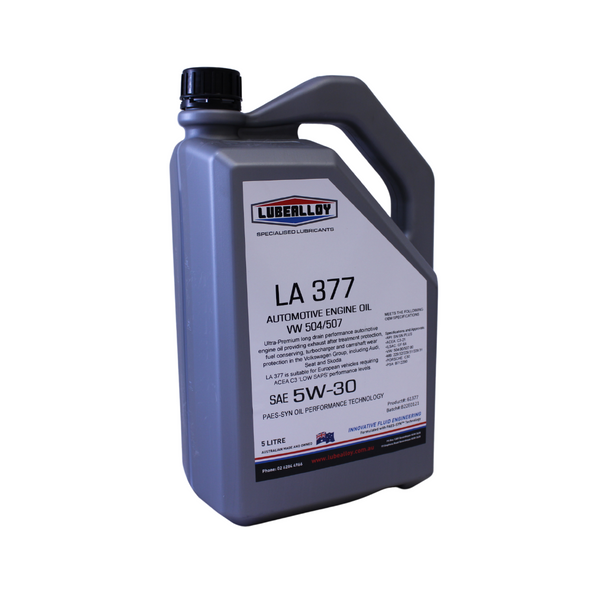 LA 377 VW 504/507 5W-30 Automotive Engine Oil – Better Oils and ...